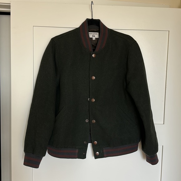 Uniqlo | Jackets & Coats | Wool Varsity Jacket Ines De La Fressange X Uniqlo | Poshmark